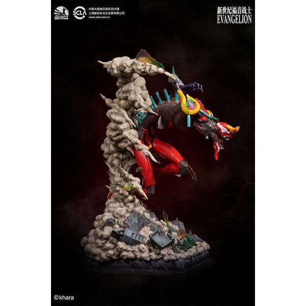 Eva 02 The Beast Statue Neon Genesis Evangelion | Kurogami