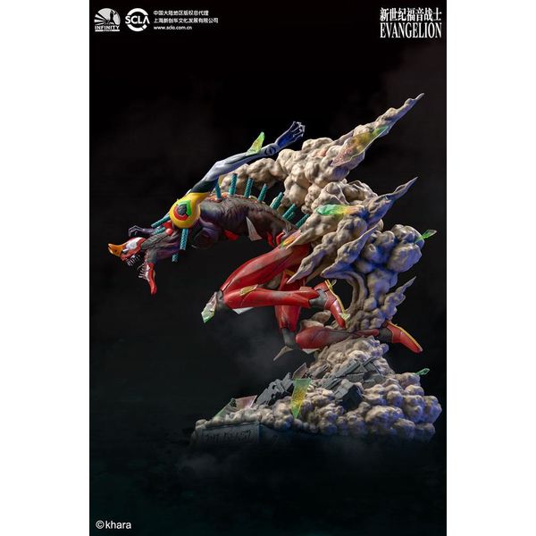 Eva 02 The Beast Statue Neon Genesis Evangelion | Kurogami