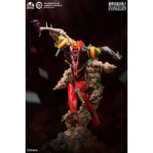 Eva 02 The Beast Statue Neon Genesis Evangelion | Kurogami
